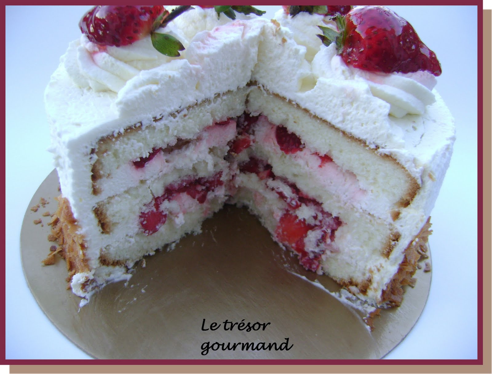 LE TRÉSOR GOURMAND: SHORTCAKE AUX FRAISES