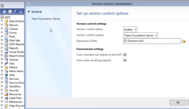 Setup Source Version Control in Microsoft Dynamics AX 2012
