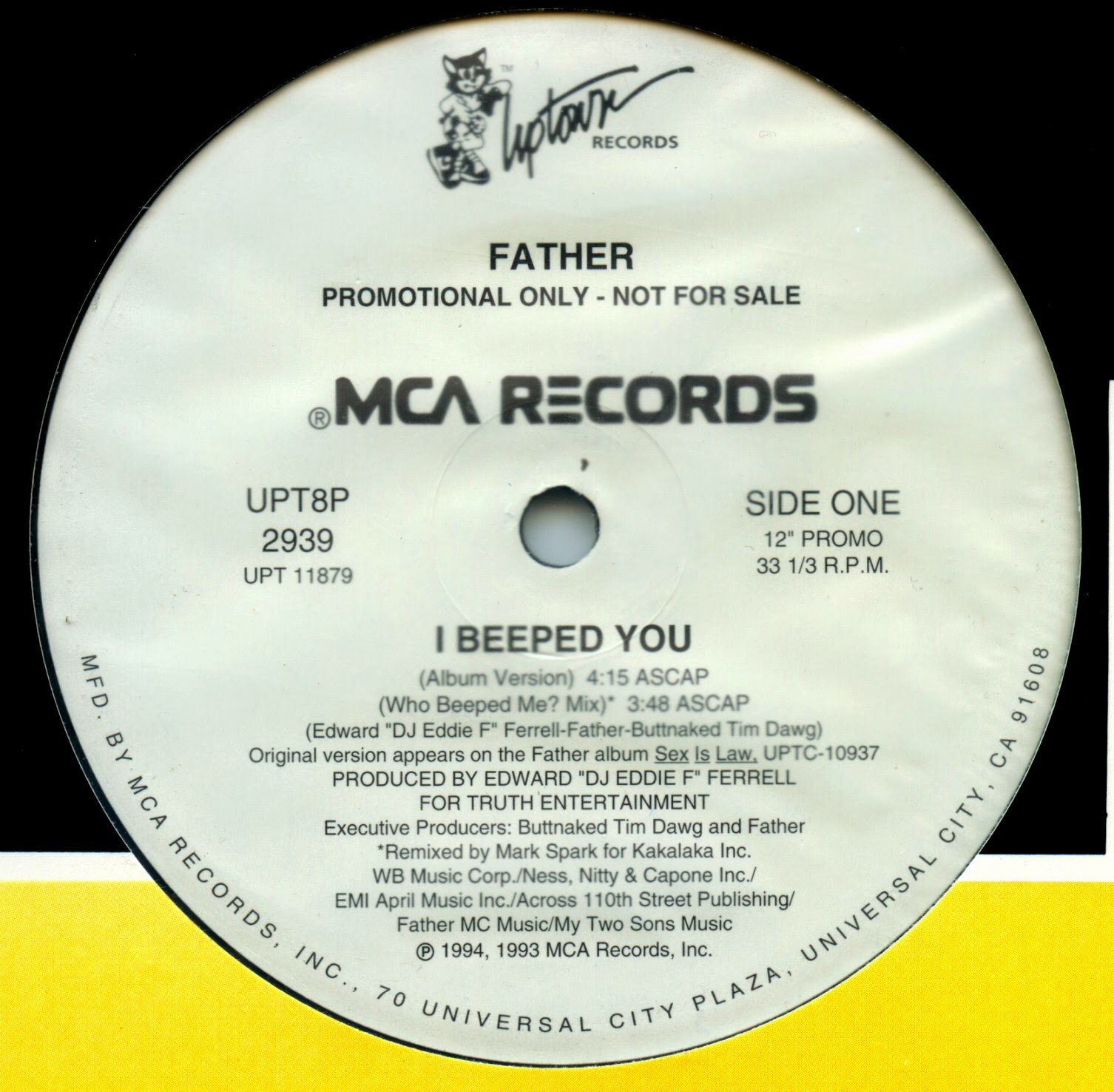 Werner von Wallenrod's Humble, Little Hip-Hop Blog: Father MC Wants You ...