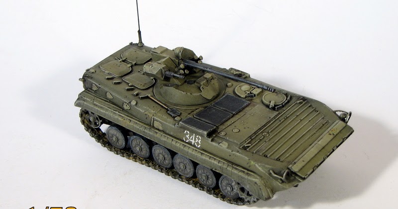 Gulumik Military Models: BMP-1 with BPPU turret and 2A42 cannon 1/72