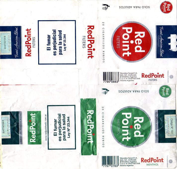 Marquillas de cigarrillos: Red Point 1