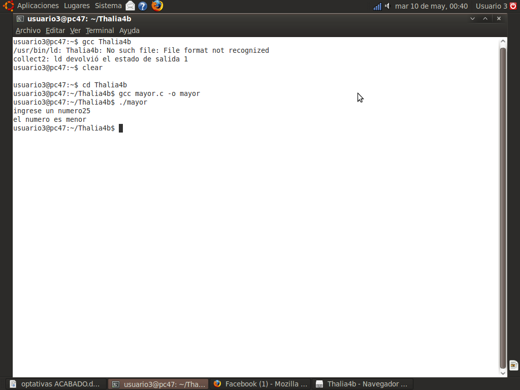 Programando en C bajo Linux