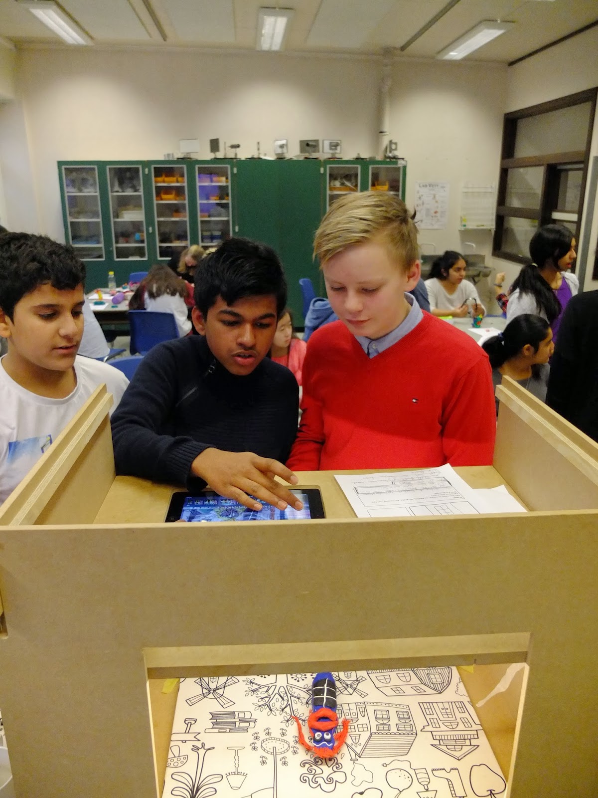 Animasjon i skolen: Si det! på Ellingsrud skole