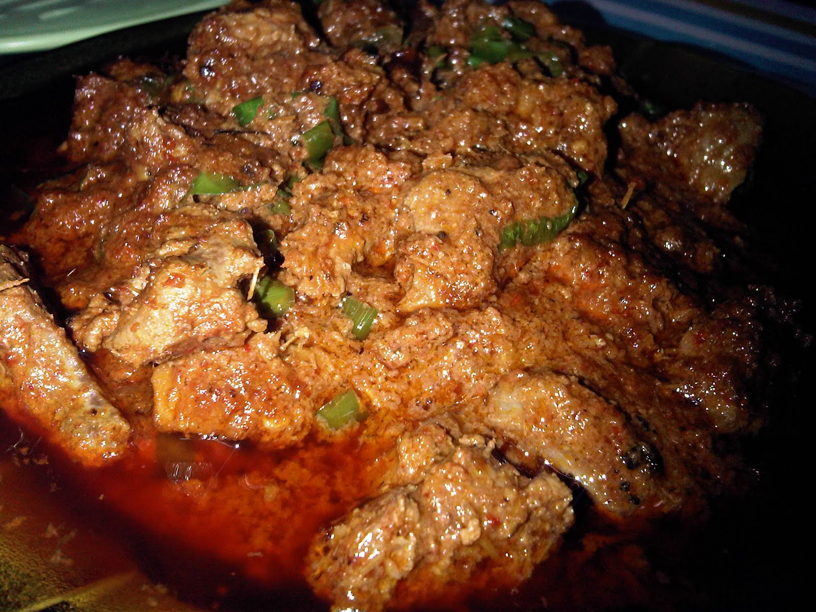 Periuk Kuali Senduk in Action! :): Hati Lembu Masak Rendang - cara ...