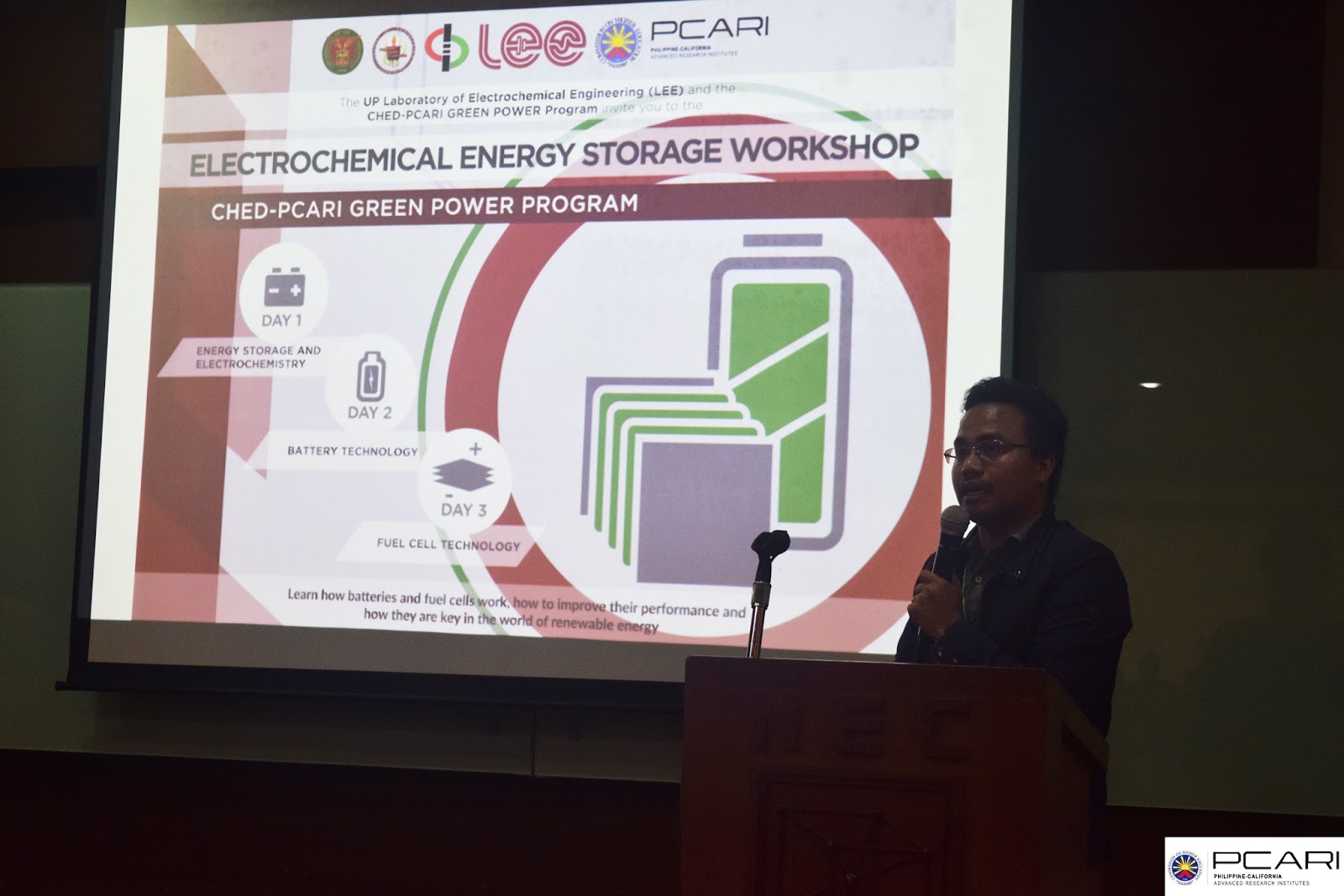 PCARI Project: Register now for the 2016 National Electrochemical ...