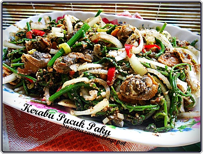 ..Cooking with soul.....: KERABU PUCUK PAKU