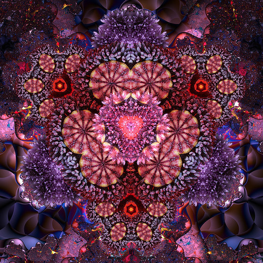 ArtHouse: 35 Beautiful Examples of Fractal Flowers - Noupe Design Blog