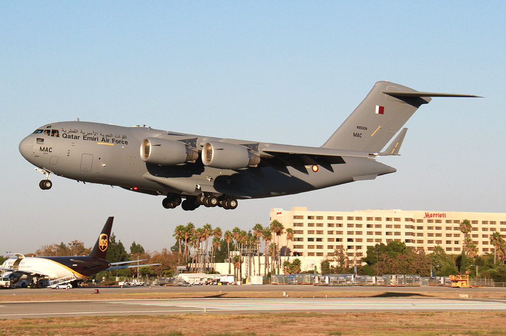Aero Pacific Flightlines: Third C-17A for Qatar Air Force takes to the ...