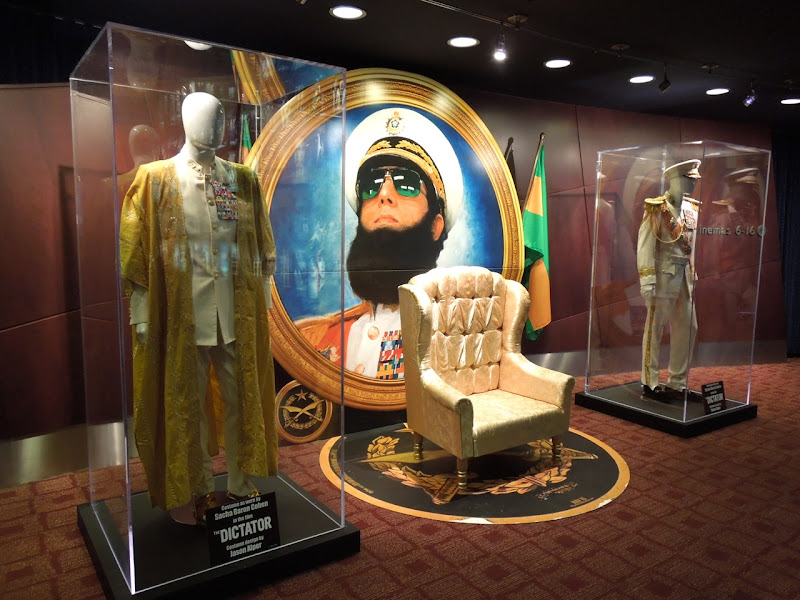 Original costumes from The Dictator on display... | Hollywood Movie ...