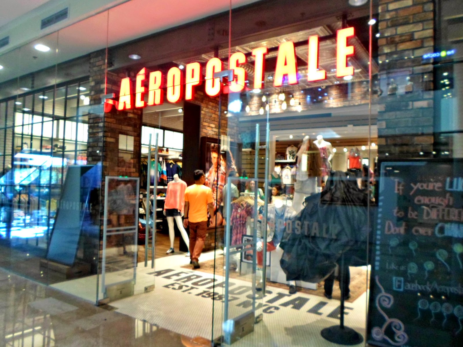Aéropostale now in Ayala Cebu! | Poetic Isolation