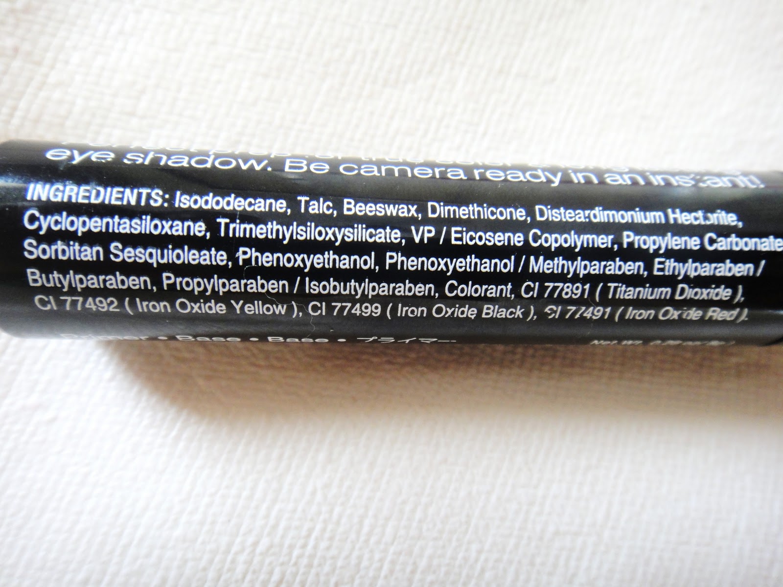 thePURPLEspirit: NYX hd eyeshadow base: swatches and review