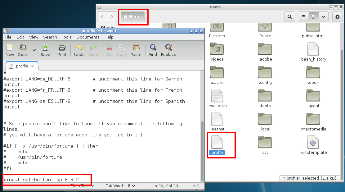 Ultra Random Thoughts: Changing mouse settings from command line