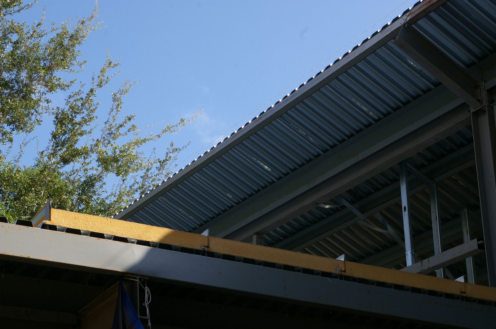 tin box: roof panels