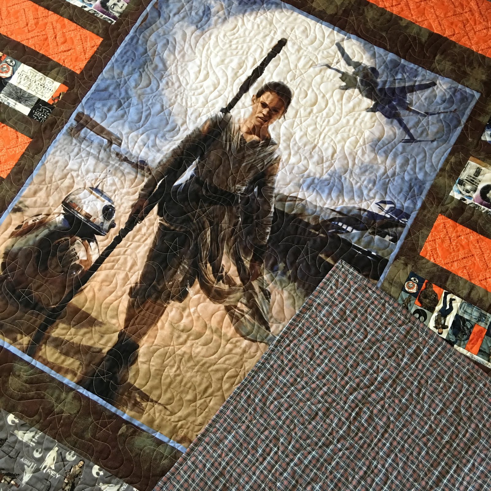 Grace and Peace Quilting: Star Wars 7 Quilt