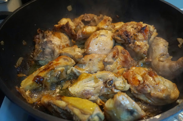 Pollo con champiñones y cerveza | Cocina