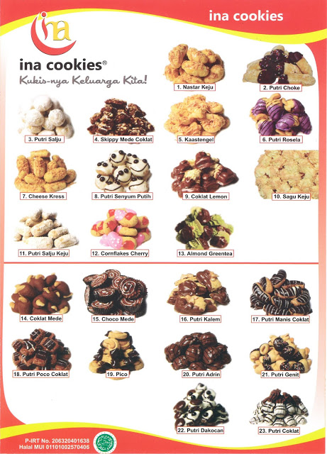 Kue Kering Ina Cookies: Kue Kering Ina Cookies Harga Reseller