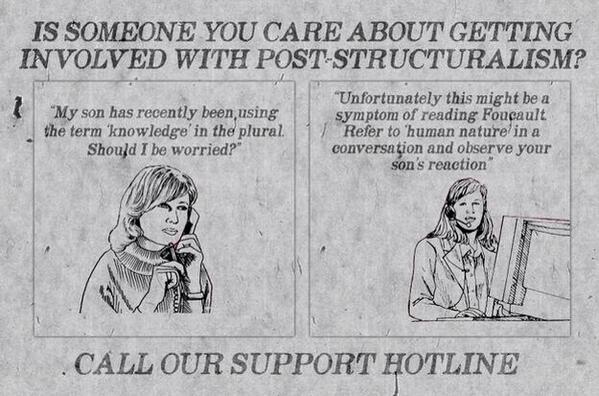 All too Human : Post-structuralism