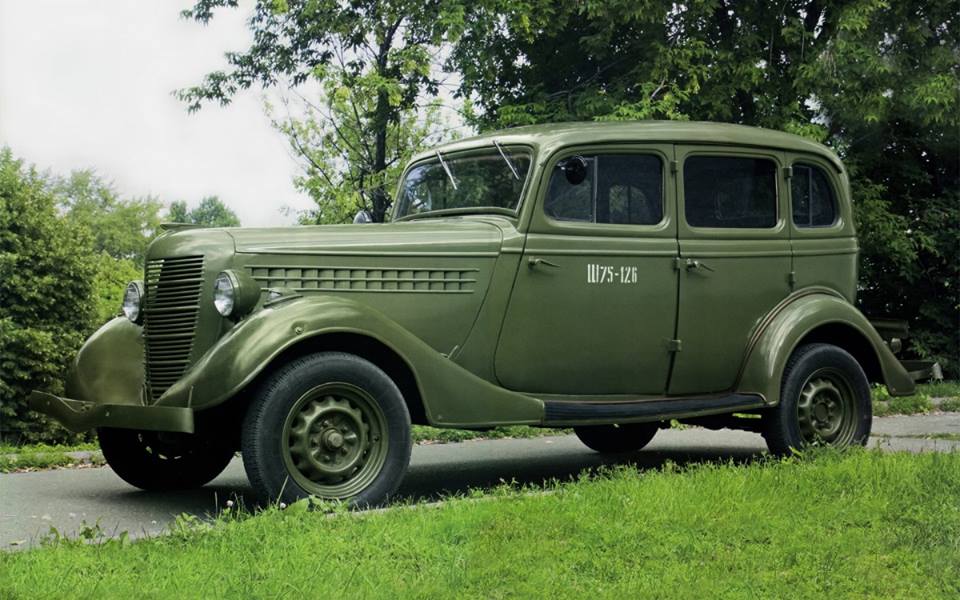 classicauto-tec: GAZ 61 - το πρώτο επιβατικό 4Χ4 (1938)