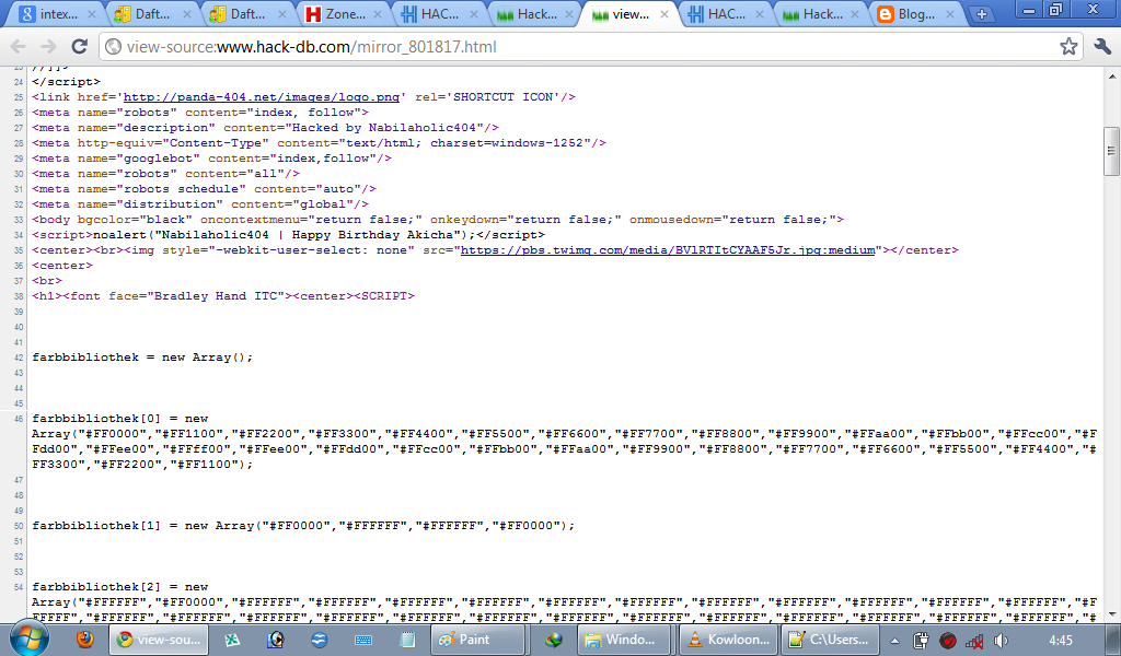 Cara Mengambil Script Deface dari Mirror Hack-DB