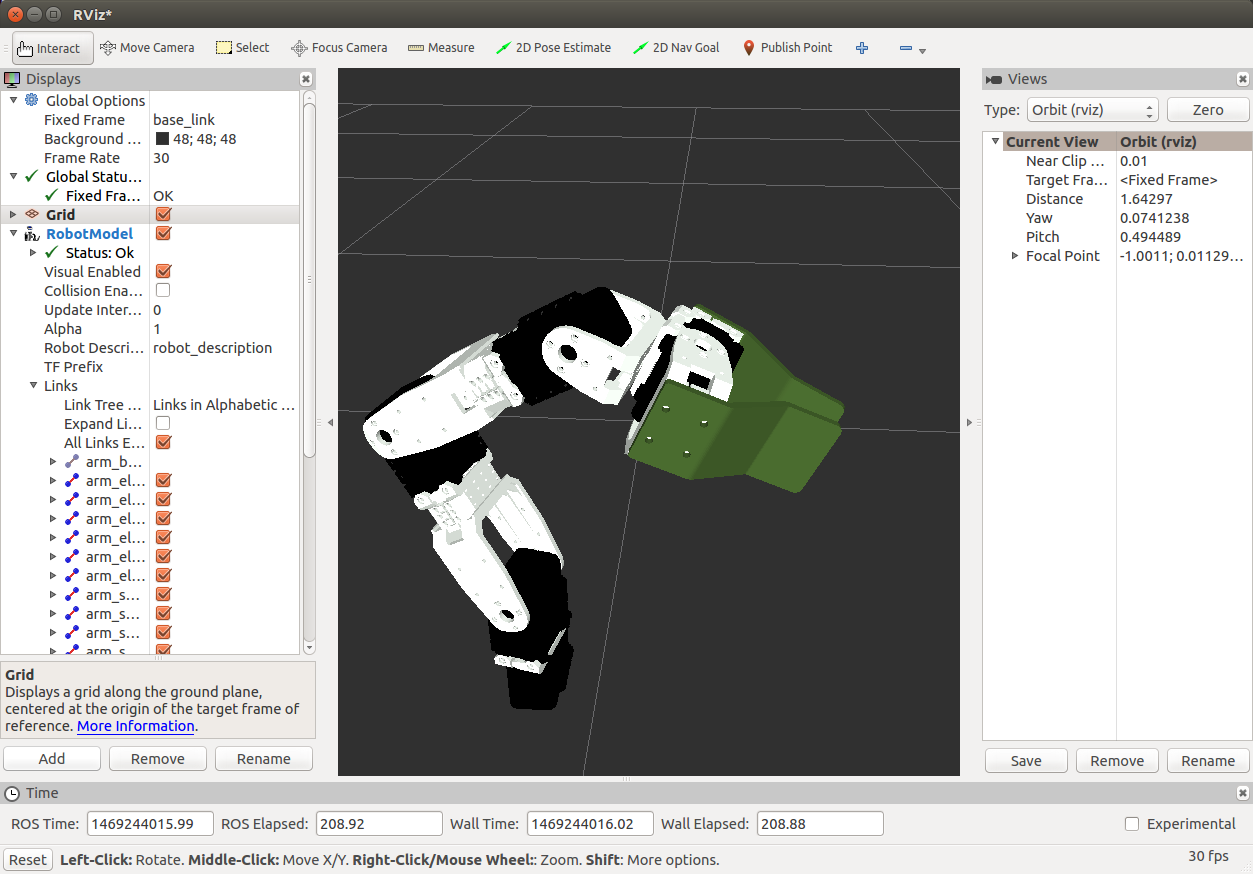 Daddy Makers: 로봇암 움직이는 기구학/역기구학과 ROS MoveIt
