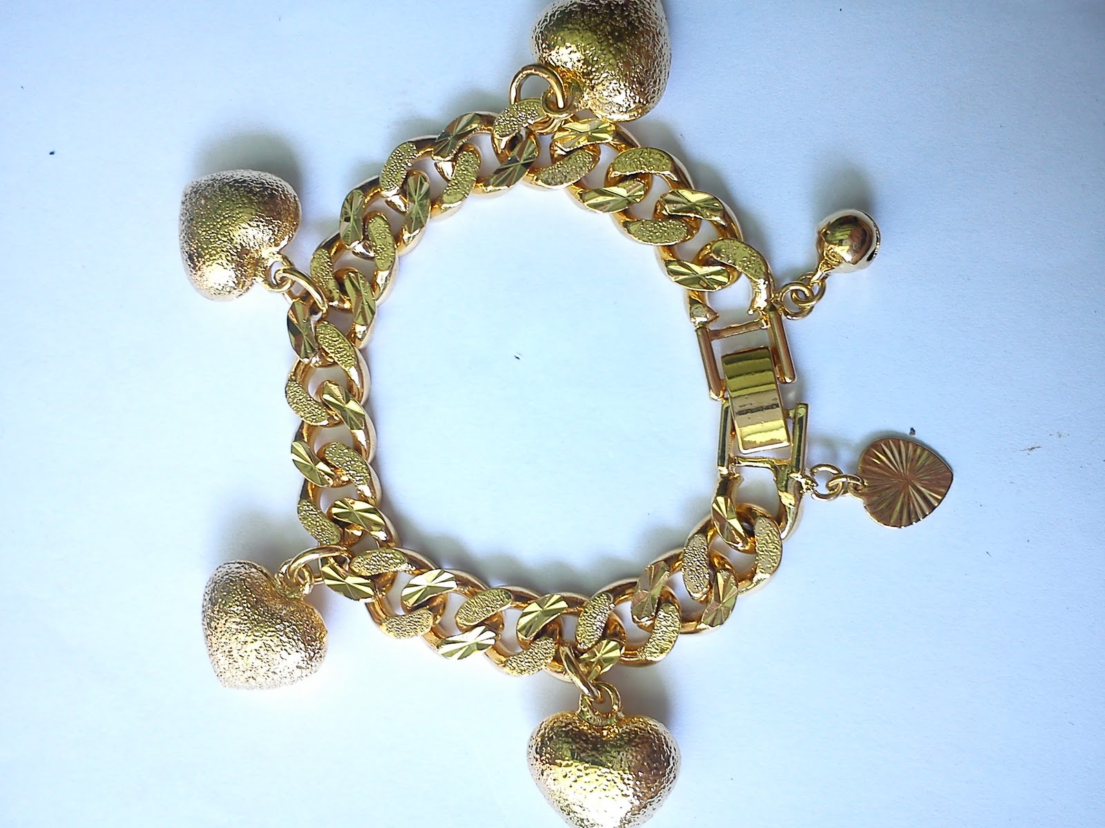 Wholesale '24K'Gold: Adult Hand Chain