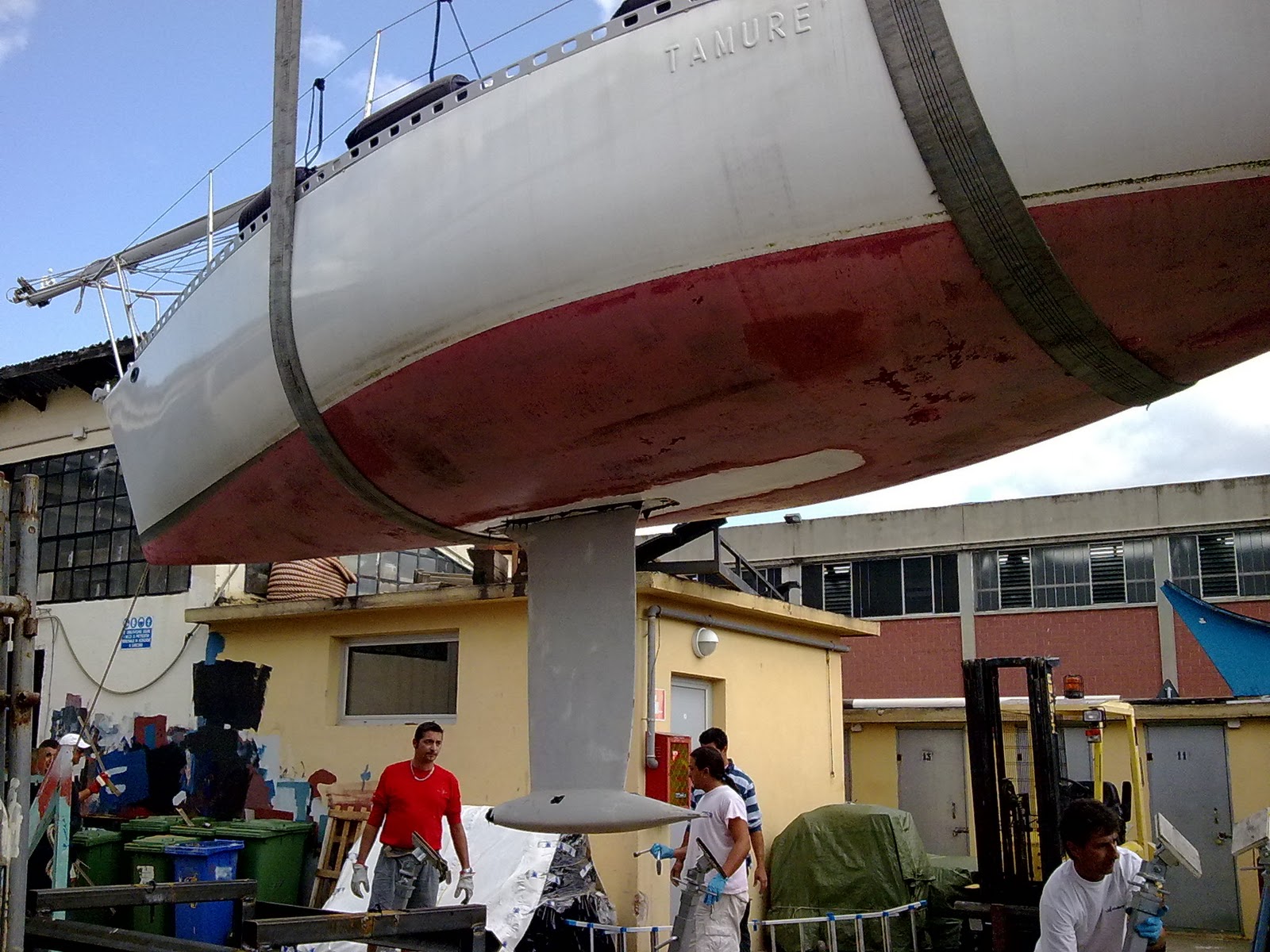 Madamin Tamurè 7,60 EC: Da deriva mobile a chiglia fissa...