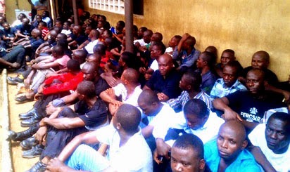 Lagos task-force arrests over 200 Sure-P federal task-force officials ...