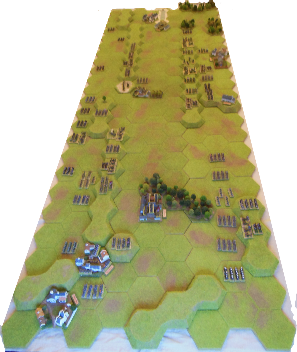 Keith's Wargaming Blog: Battle of Waterloo in 6mm - Part 2, The Scenario