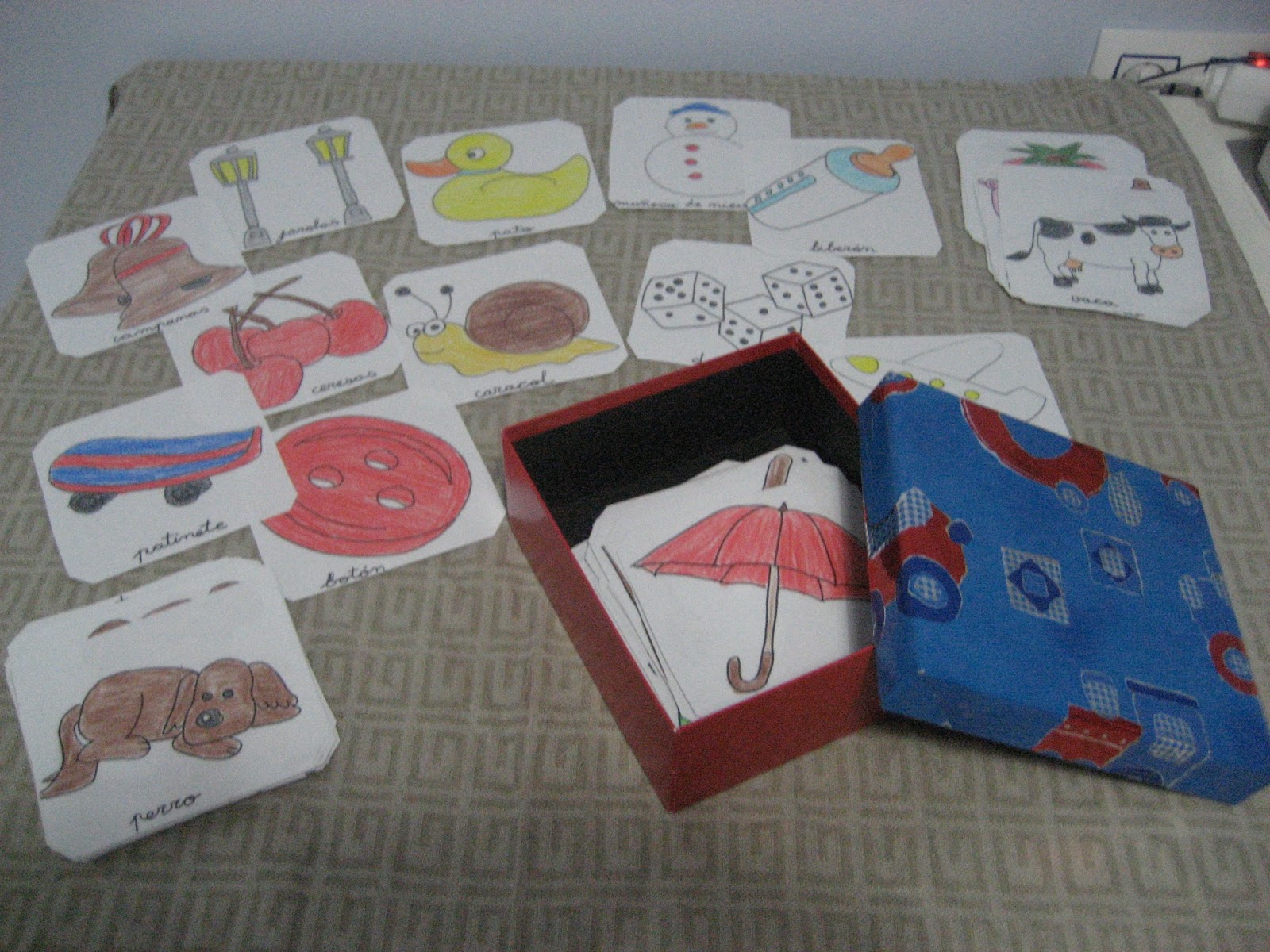 Materiales para Educación Infantil: TARJETAS DE VOCABULARIO