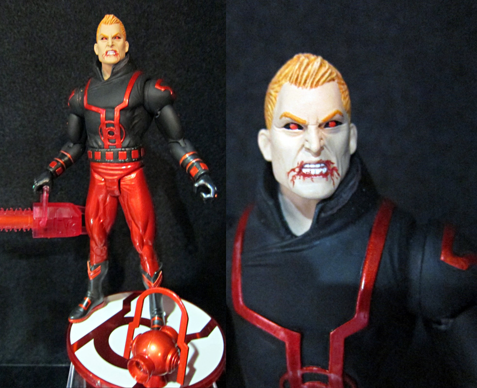 Red Lantern Guy Gardner Figure