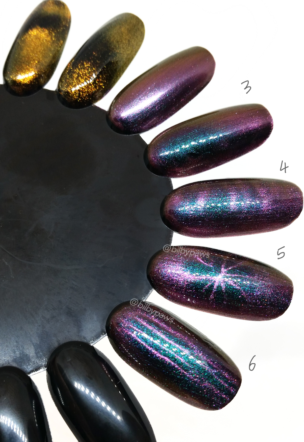 Bilby Paws-lish Adventures: How to use Magnetic Nail Polishes - Tips ...