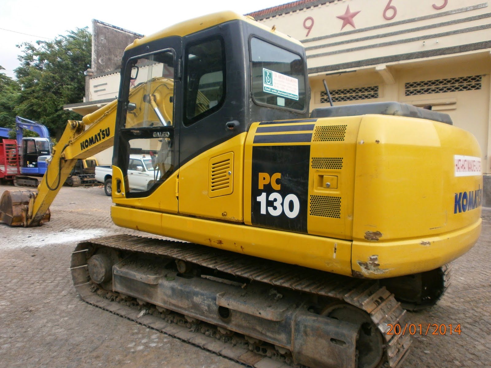 EXCAVATOR PC130-7 SN DBM0261 ~ Toko Alat Berat Surabaya