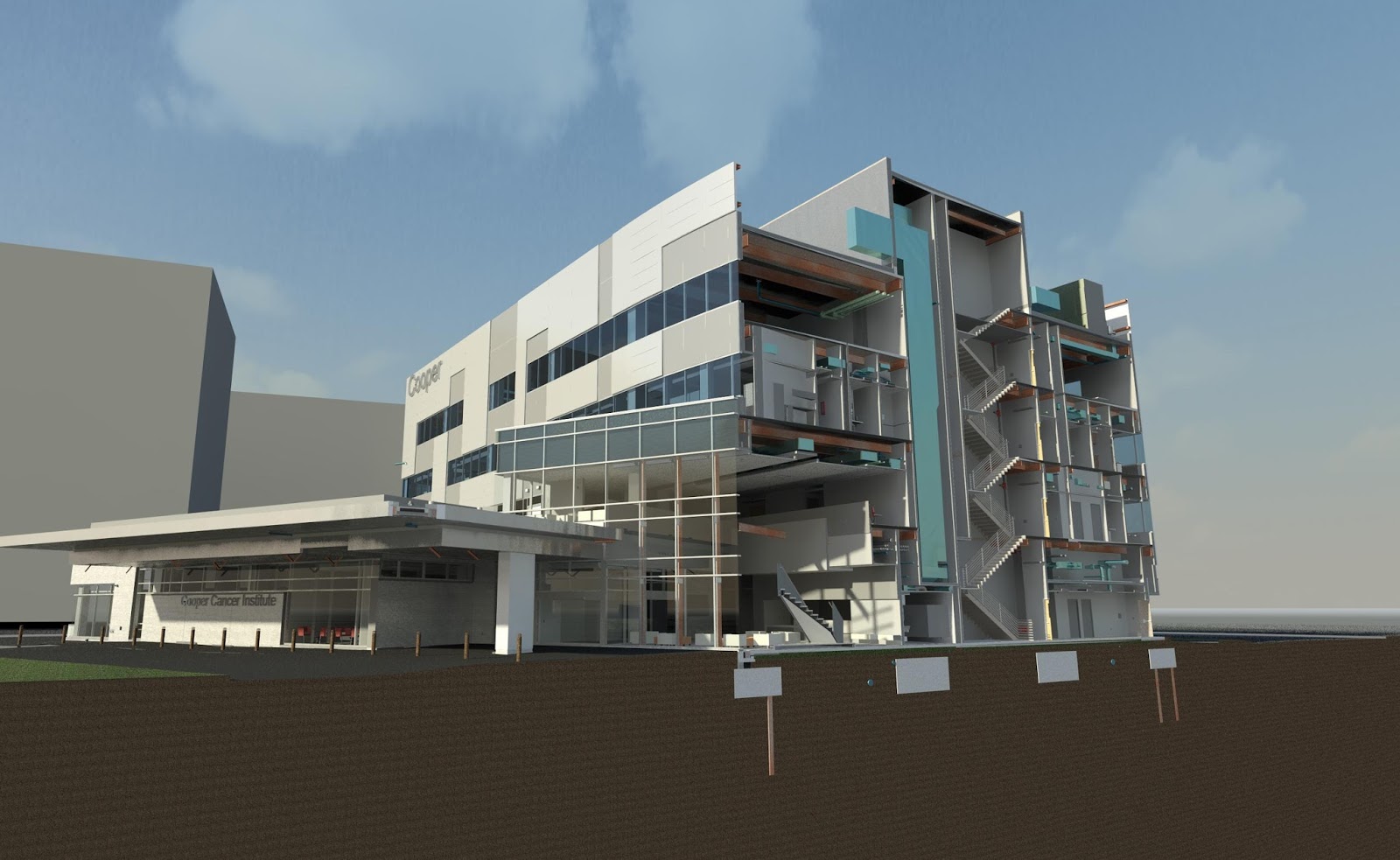 iRevit: Revit 2016 Autodesk Raytracer: Rendered sections can include poche