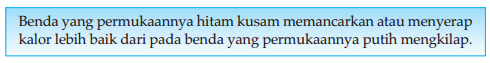Rumus Perpindahan Kalor Radiasi Fisika kelas 10 - KENE 66