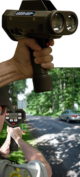 Laser Ally Lidar Speed Gun: High Tech Police Laser