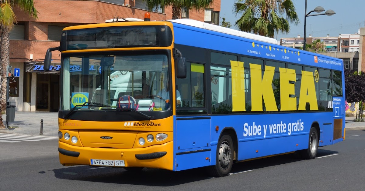 Vuelve a verse el bús de Ikea