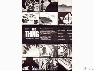 The ALEX TOTH archives: TOTH - THE FILM JOURNAL The Thing, 1974.