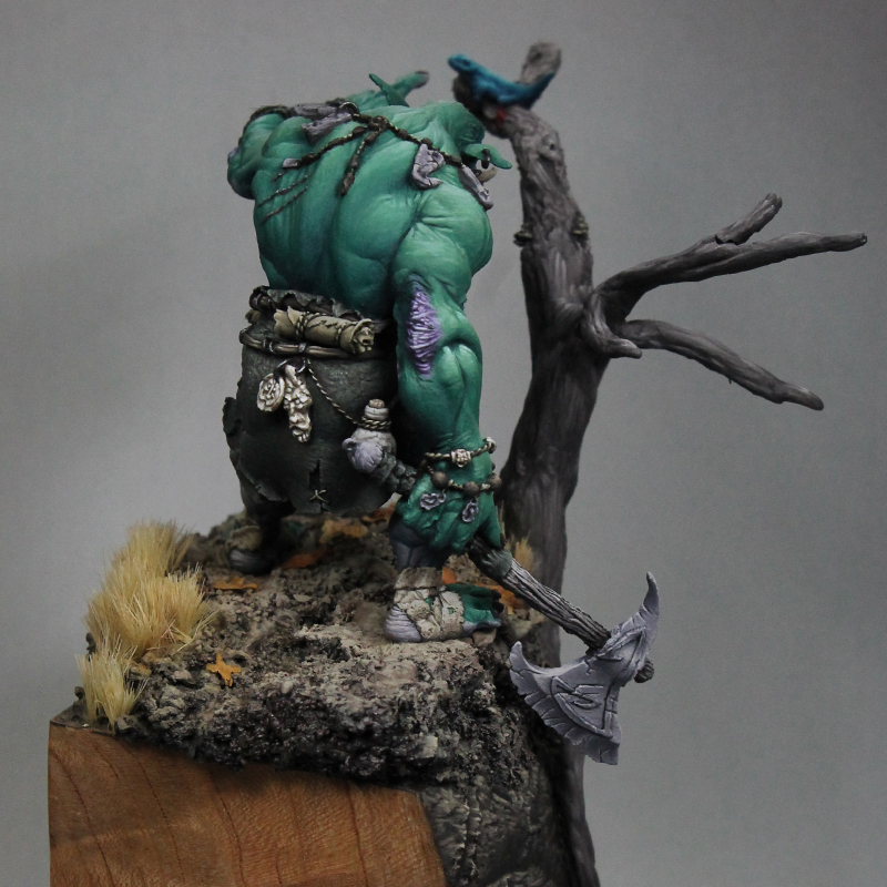 Powell's Painting Projects: Orc Brave Completed