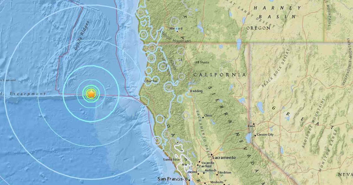 California Rocked by Three Earthquakes in One Day - Geology In