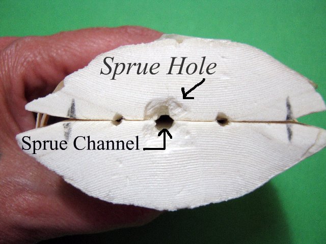 The Alchemists Vessel: Cuttlebone Casting Part II - Model and Mold ...