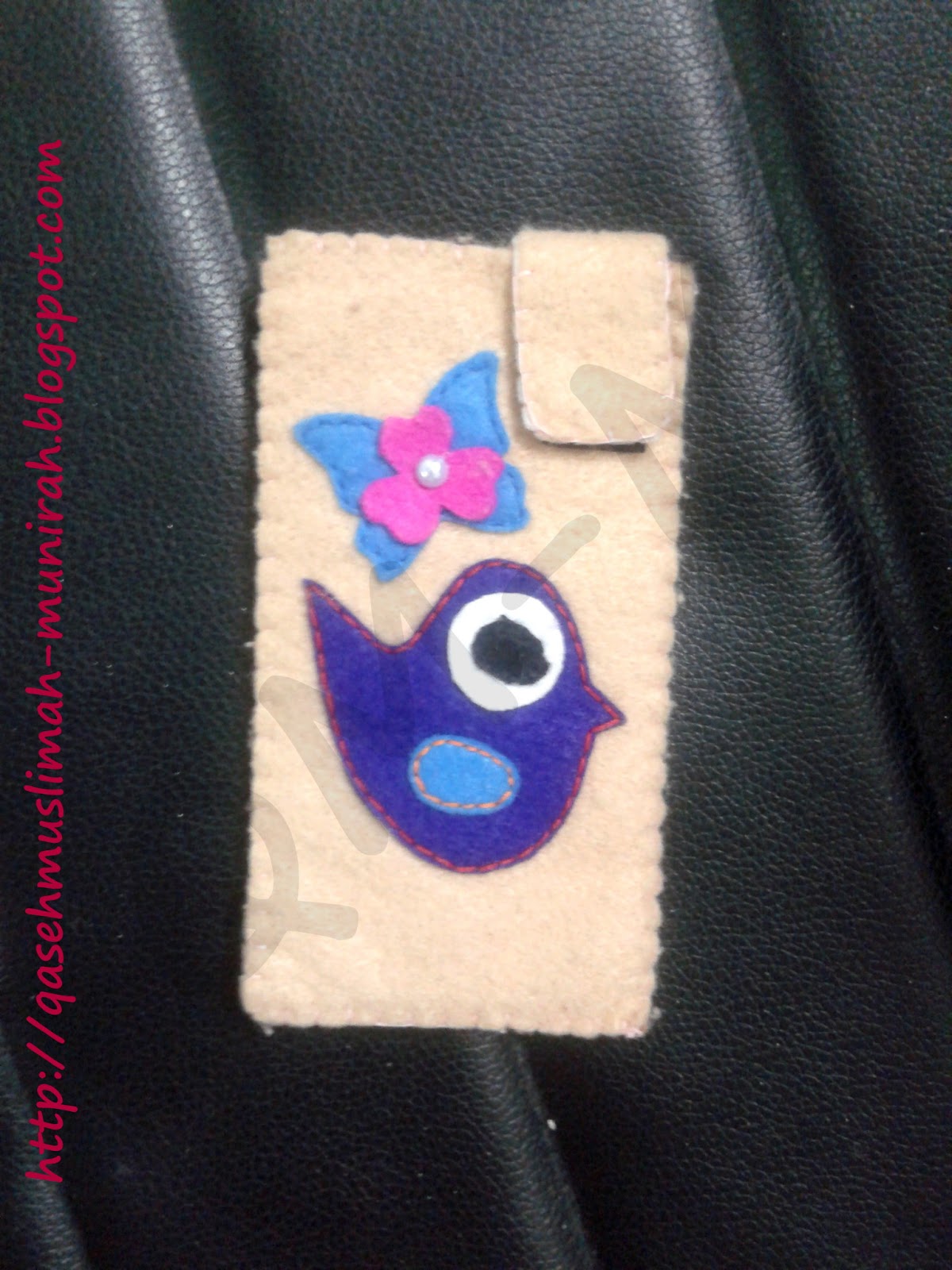 QasehMuslimah-Munirah: Handmake Craft : Tempahan Casing HP dari Ika.