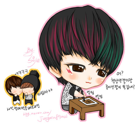 Only Minho: FanArt SHINee Chibi