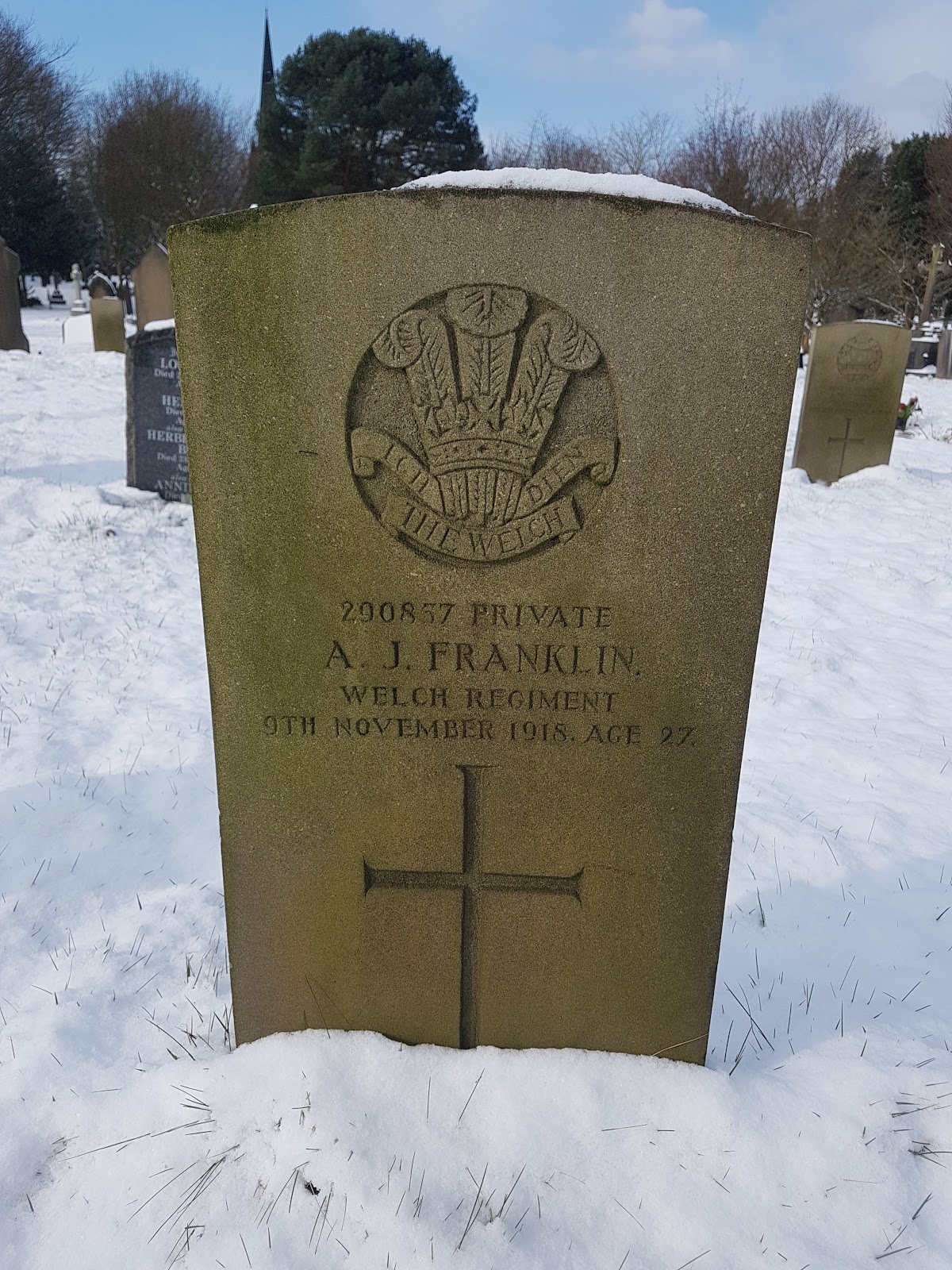 War Graves and Memorials: Stockport Cemetery and Crematorium.