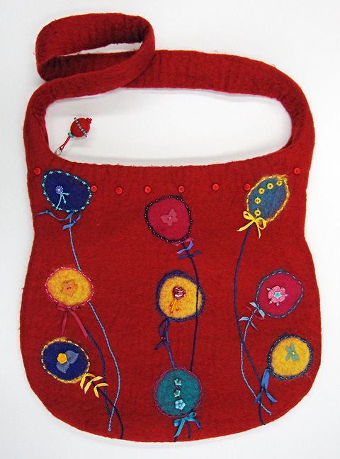 Beadlust: Happy Red Balloon Purse