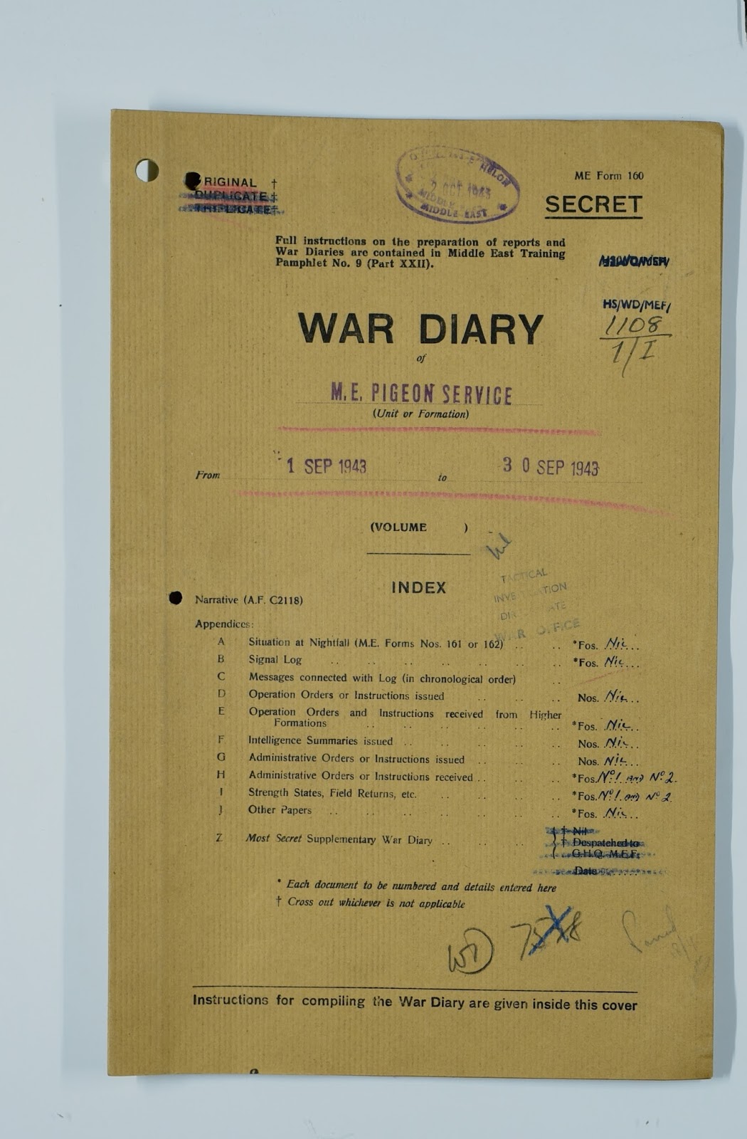 World War 2 History and the WW2 Pigeons: 236 Operational messages ...