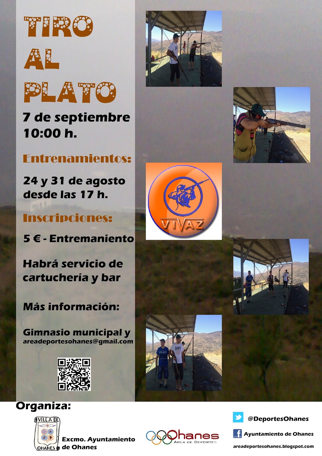 Tiro al plato ~ Área de deportes de Ohanes