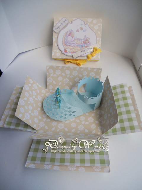 wendy`s crafting times: New baby exploding box