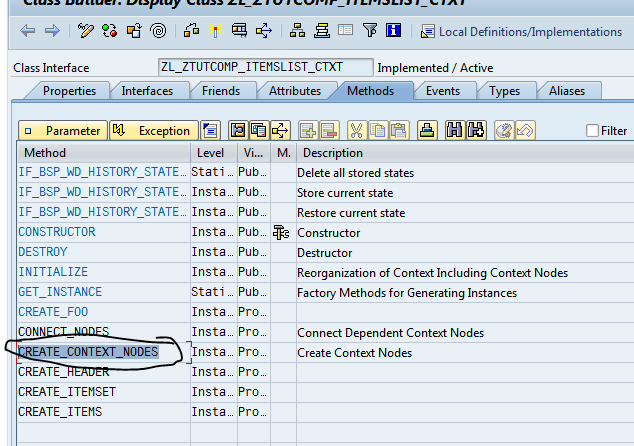 SAP CRM WEBCLIENT-3: CREATING TABLE VIEW FOR LINE ITEMS WITH DEPENDENT CONTEXT NODES