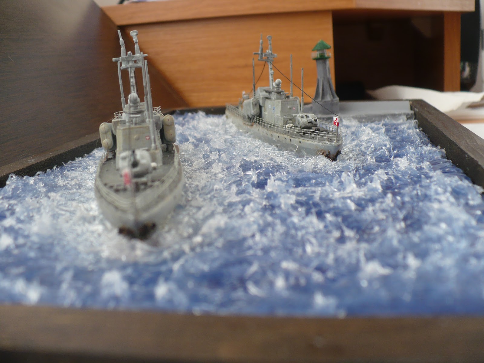 Modelarstwo okrętowe: ORP Rolnik i Metalowiec