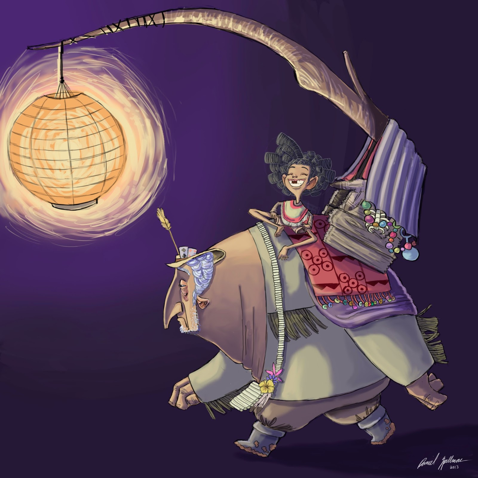 Daniel Spellman Art: Character Portfolio